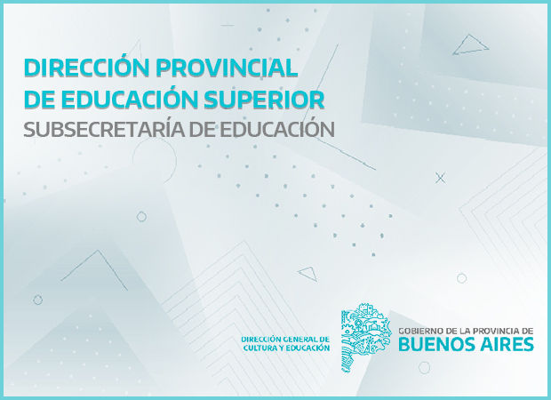 Dirección Provincial de Educación Superior. DGCyE [Validación de usuario]